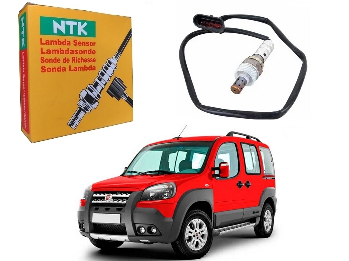 SONDA LAMBDA PRE CATALISADOR NTK FIAT DOBLO ADVENTURE 1.8 ETORQ 2011 A ...
