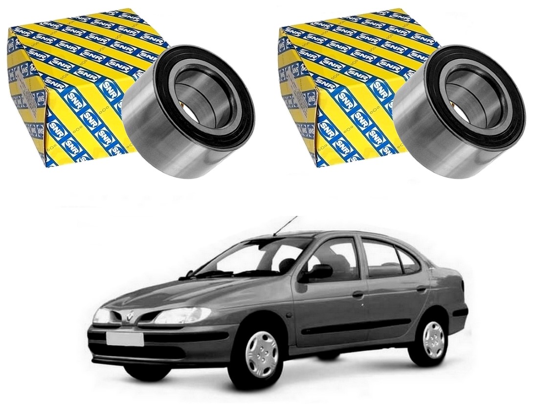 PAR ROLAMENTO RODA DIANTEIRO SNR ORIGINAL. RENAULT MEGANE SEDAN 1.6 2.0 ...