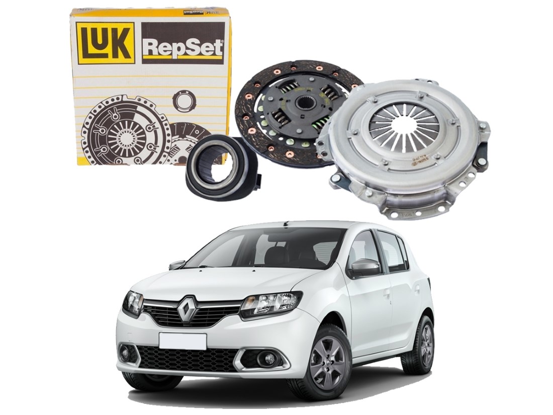 KIT EMBREAGEM LUK ORIGINAL RENAULT SANDERO 1.6 2014 A 2016 - Go! Mec Web