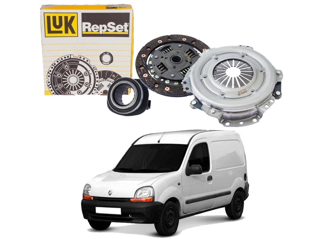 KIT EMBREAGEM LUK ORIGINAL RENAULT KANGOO 1.6 2000 A 2005 - Go! Mec Web