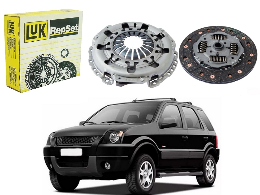 KIT EMBREAGEM LUK ORIGINAL FORD ECOSPORT 1.6 2003 A 2008 - Go! Mec Web
