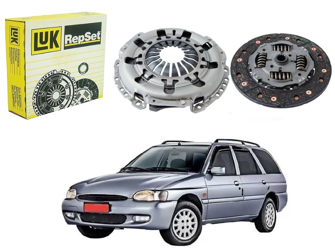 KIT EMBREAGEM LUK ORIGINAL FORD ESCORT SW 1.6 ZETEC 2000 A 2002 - Go ...